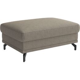 Sit & More Polsterhocker SIT & MORE "Chelsea", taupe, B:103cm H:45cm T:69cm, 100% Polyester, Hocker, Polsterhocker, mit praktischen Stauraum
