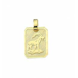 Adelia&acute;s Sternzeichenanh&auml;nger ADELIA&acute;S "Sternzeichen Anh&auml;nger Steinbock 333 Gold ( 8K )", gold, Schmuckanh&auml;nger, Damen, Steinbock, Gold, Goldanh&auml;nger Steinbock
