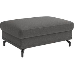 Sit & More Polsterhocker SIT & MORE "Chelsea", anthrazit, B:103cm H:45cm T:69cm, 100% Polyester, Hocker, Polsterhocker, mit praktischen Stauraum