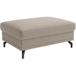 Sit & More Polsterhocker SIT & MORE "Chelsea", taupe, B:103cm H:45cm T:69cm, 95% Polyester, 5% Polyamid, Hocker, Polsterhocker, mit praktischen Stauraum