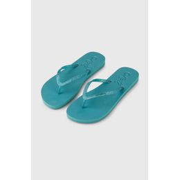 O`Neill Zehentrenner O'NEILL "PROFILE GLITTER SANDALS", Damen, Gr. 38, botanical heat, Synthetik, Schuhe Zehentrenner, sportlicher Stil, leicht profilierte Gummisohle, ohne Verschluss
