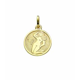 Adelia&acute;s Sternzeichenanh&auml;nger ADELIA&acute;S "Sternzeichen Anh&auml;nger Jungfrau 333 Gold ( 8K )", gold, Schmuckanh&auml;nger, Damen, Jungfrau, Gold, Goldanh&auml;nger Jungfrau