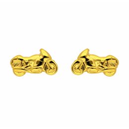 Adelia&acute;s Paar Ohrh&auml;nger ADELIA&acute;S "Motorrad Ohrstecker Ohrringe 333 Gold ( 8K )", gold, Ohrringe, Damen, Damen, Gold, Goldohrringe Motorrad