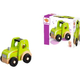 Spielzeug-Traktor Eichhorn, bunt, Spielzeugfahrzeuge, KinderT:15cm, Holz, aus Holz, T:15cm