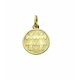 Adelia&acute;s Sternzeichenanh&auml;nger ADELIA&acute;S "Sternzeichen Anh&auml;nger Zwillinge 333 Gold ( 8K )", gold, Schmuckanh&auml;nger, Damen, Zwilling, Gold, Goldanh&auml;nger Zwillinge