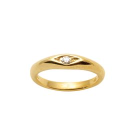Adelia&acute;s Kettenanh&auml;nger ADELIA&acute;S "585 Gold Anh&auml;nger Taufring &Oslash; 10,1 mm", gold, Schmuckanh&auml;nger, Damen, 0,01 VVS = sehr sehr kleine Einschl&uuml;sse mit Diamant, Gold, Kettenanh&auml;nger, mit Diamant Goldschmuck f&uuml;r Damen
