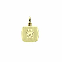 Adelia&acute;s Sternzeichenanh&auml;nger ADELIA&acute;S "Sternzeichen Anh&auml;nger Zwillinge 333 Gold ( 8K )", gold, Schmuckanh&auml;nger, Damen, Zwilling, Gold, Goldanh&auml;nger Zwillinge