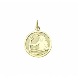 Adelia&acute;s Sternzeichenanh&auml;nger ADELIA&acute;S "Sternzeichen Anh&auml;nger Wassermann 333 Gold ( 8K )", gold, Schmuckanh&auml;nger, Damen, Wassermann, Gold, Goldanh&auml;nger Wassermann