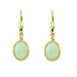 Adelia&acute;s Paar Ohrh&auml;nger ADELIA&acute;S "Ohrh&auml;nger Ohrringe 585 Gold ( 14K ) mit Opal", gold, Ohrringe, Damen, Damen, Gold, Goldohrringe