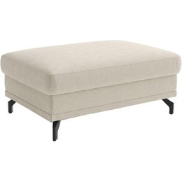 Sit & More Polsterhocker SIT & MORE "Chelsea", creme, B:103cm H:45cm T:69cm, 95% Polyester, 5% Polyamid, Hocker, Polsterhocker, mit praktischen Stauraum