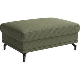 Sit & More Polsterhocker SIT & MORE "Chelsea", olive, B:103cm H:45cm T:69cm, 100% Polyester, Hocker, Polsterhocker, mit praktischen Stauraum