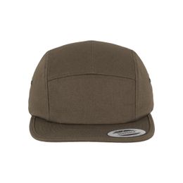 Flex Cap Flexfit "Flexfit Unisex Classic Jockey Cap", Gr. onesize, braun (olive), 100% Baumwolle, unifarben, Caps