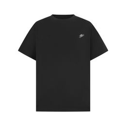 T-Shirt Plein Sport "Round Neck T-Shirt Chrome Scratch", Jungen, Gr. L, 02, schwarz, Stoff: 100% Polyester, Shirts T-Shirt