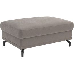 Sit & More Polsterhocker SIT & MORE "Chelsea", taupe, B:103cm H:45cm T:69cm, 100% Polyester, Hocker, Polsterhocker, mit praktischen Stauraum