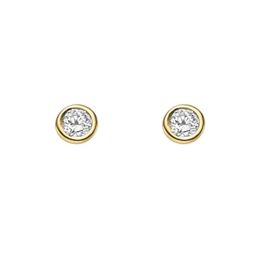 Adelia&acute;s Paar Ohrh&auml;nger ADELIA&acute;S, gold, Ohrringe, Damen, Damen, 0,1 VVS = sehr sehr kleine Einschl&uuml;sse, Gold