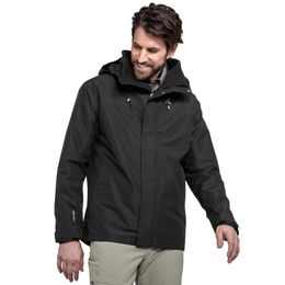 Sch&ouml;ffel 3-in-1-Funktionsjacke SCH&Ouml;FFEL "3in1 Jacket Style Okere MNS", Herren, Gr. 58, schwarz, Obermaterial: 100% Polyester, normal, Jacken, Wasserdicht, winddicht, atmungsaktiv &Uuml;bergangsjacke