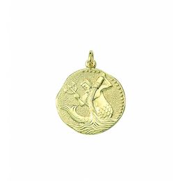 Adelia&acute;s Kettenanh&auml;nger ADELIA&acute;S, gold, Schmuckanh&auml;nger, Damen, Wassermann, Gelbgold 333 Gold, Gelbgold 333, Gold, Kettenanh&auml;nger, Goldschmuck f&uuml;r Damen & Herren