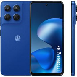 Motorola Smartphone "moto g47 128 GB", Energieeffizienz: A (A-G), pantone nautical blau, 128 GB, Mobiltelefone