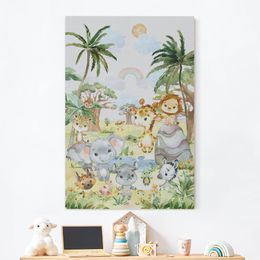 Bilderwelten Akustikbild | Wandbild schallabsorbierend - Wilde Savanne