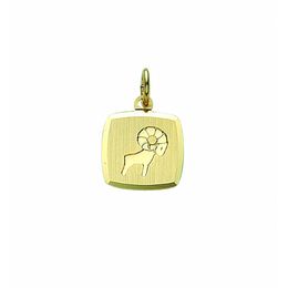 Adelia&acute;s Kette mit Anh&auml;nger ADELIA&acute;S "Damen & Herren 333 Gold Sternzeichen Anh&auml;nger Widder", gold, Halsketten, Damen, Gold, Schmuckset - Set mit Halskette