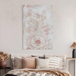 Bilderwelten Akustikbild | Wandbild schallabsorbierend - Antike Shabby Barocktapete