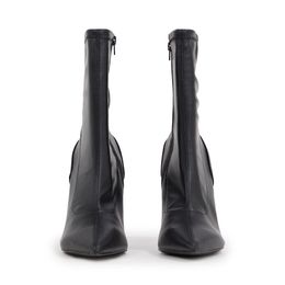 G-Star Raw Stiefel G-STAR "Stray Mid Stiefel", Damen, Gr. 39, schwarz, 52% Leder, 48% Polyurethan, Schuhe Stiefel