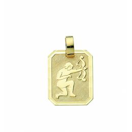 Adelia&acute;s Sternzeichenanh&auml;nger ADELIA&acute;S "Sternzeichen Anh&auml;nger Sch&uuml;tze 333 Gold ( 8K )", gold, Schmuckanh&auml;nger, Damen, Sch&uuml;tze, Gold, Goldanh&auml;nger Sch&uuml;tze