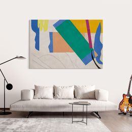 Bilderwelten Akustikbild | Wandbild schallabsorbierend - Henri Matisse - Erinnerung an Ozeanien