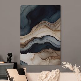 Akustikbild Fluid Art Wellen des Ozeans