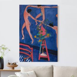 Bilderwelten Akustikbild | Wandbild schallabsorbierend - Henri Matisse - Kapuzinerkresse vor dem Bild 'Der Tanz'