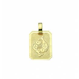 Adelia&acute;s Sternzeichenanh&auml;nger ADELIA&acute;S "Sternzeichen Anh&auml;nger Fische 333 Gold ( 8K )", gold, Schmuckanh&auml;nger, Damen, Fische, Gold, Goldanh&auml;nger Fische