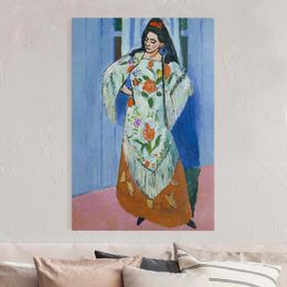 Bilderwelten Akustikbild | Wandbild schallabsorbierend - Henri Matisse - Madame Matisse im Manila-Schal