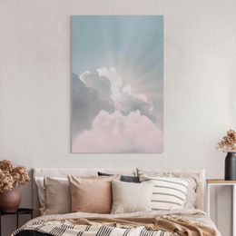 Bilderwelten Akustikbild | Wandbild schallabsorbierend - Himmlische Sonnenstrahlen