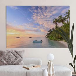 Bilderwelten Akustikbild | Wandbild schallabsorbierend - Ruhendes Meer