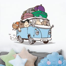 Wandtattoo Kinderzimmer NICI Schaf Jolly M&auml;h Babyzimmer Wandsticker Schaf Baby, Junge & M&auml;dchen Kinder Wandaufkleber in S-XXL Tiere