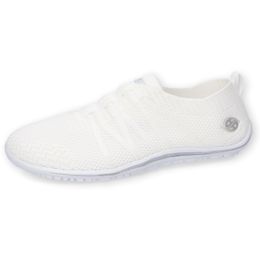 Barfu&szlig;schuh Dockers by Gerli, Damen, Gr. 36, wei&szlig;, Textil, Schuhe Barfu&szlig;schuh, Schlupfschuh, Sneaker, Sommerschuh in l&auml;ssiger Strick-Optik, Topseller