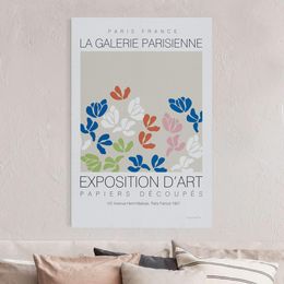 Bilderwelten Akustikbild | Wandbild schallabsorbierend - Blumen von Matisse II