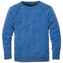 Seldom Herrenpullover Raglan S Blau