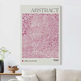 Bilderwelten Akustikbild | Wandbild schallabsorbierend - Abstract - Zebra Collection