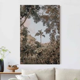 Bilderwelten Akustikbild | Wandbild schallabsorbierend - Garten auf Madeira
