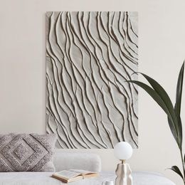Bilderwelten Akustikbild | Wandbild schallabsorbierend - Farbstruktur mit Schatten