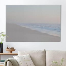 Bilderwelten Akustikbild | Wandbild schallabsorbierend - Strand Pastell Portugal