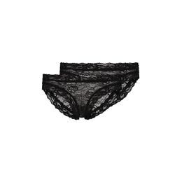 Rioslip Skiny "Advantage Lace", Damen, Gr. 36, schwarz, Spitze, Obermaterial: 90% Polyamid, 10% Elasthan, k&ouml;rpernah, Unterhosen, aus feiner Spitze
