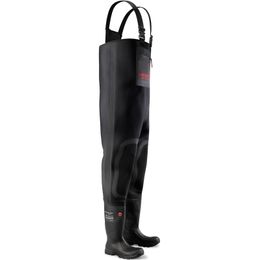 Watstiefel Dunlop "Purofort TerraPRO Neopren Wathose" Gr. 44, schwarz, 44, Obermaterial: 100% Neopren neoprene., Schuhe