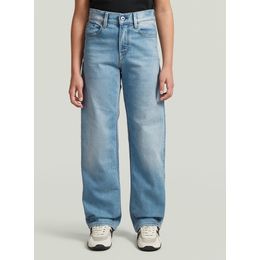 G-Star Raw 5-Pocket-Jeans G-STAR "Boys Dakota Regular Straight Jeans", Jungen, Gr. 8, lt indigo aged, Obermaterial: 98% Baumwolle, 2% Elasthan, Jeans 5-Pocket-Jeans