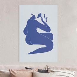 Bilderwelten Akustikbild | Wandbild schallabsorbierend - Madame Matisse