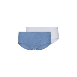 Panty Skiny "Skiny ADVANTAGE Cotton Stretch", Damen, Gr. 40, 2 Stk., bijoumelange, Obermaterial: 95% Baumwolle, 5% Elasthan, unifarben, normal, Unterhosen Panty