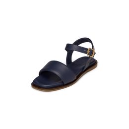 Marc O'Polo Sandale MARC O'POLO "aus weichem Ziegenleder", Damen, Gr. 36, true navy, Obermaterial: 100% Leder, unifarben, Schuhe Sandale