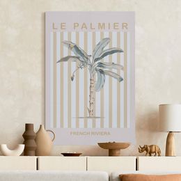 Bilderwelten Akustikbild | Wandbild schallabsorbierend - Riviera Palm Tree