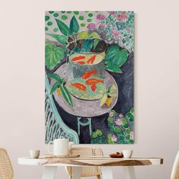 Bilderwelten Akustikbild | Wandbild schallabsorbierend - Henri Matisse - Die Goldfische
